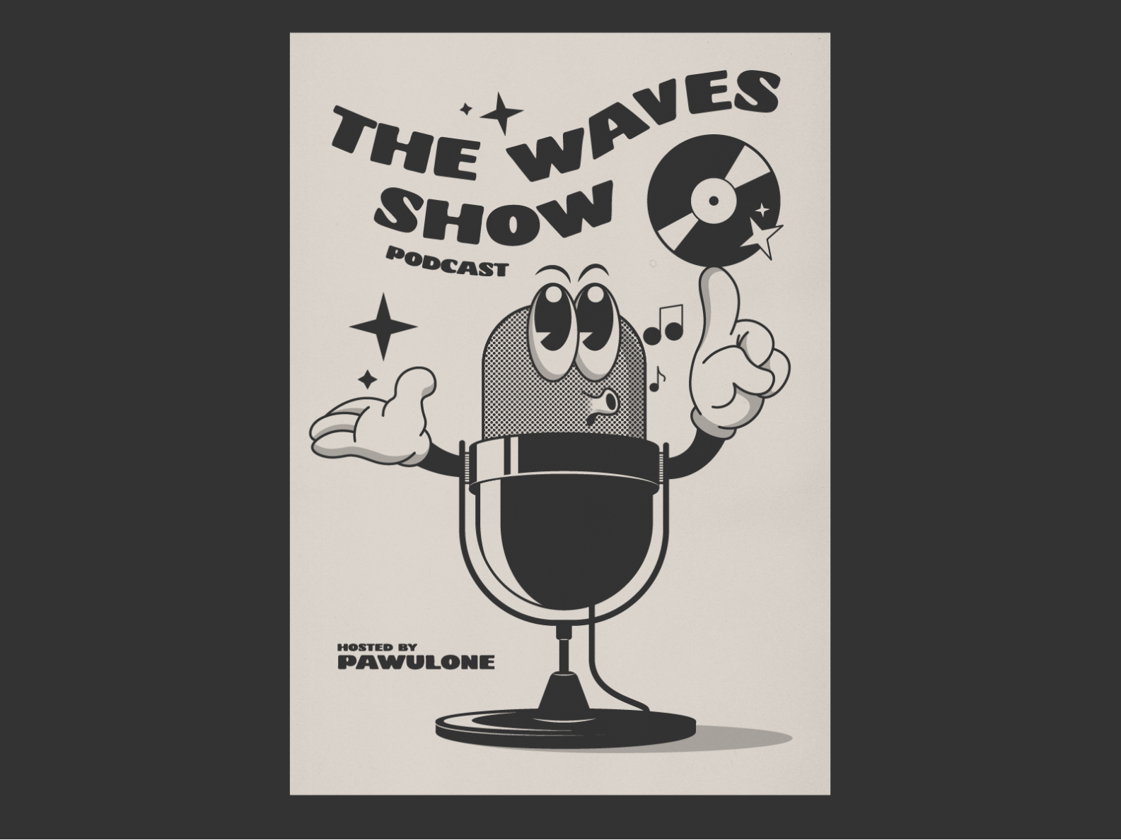 Waves Show Podcast by Radek Blonski on Dribbble