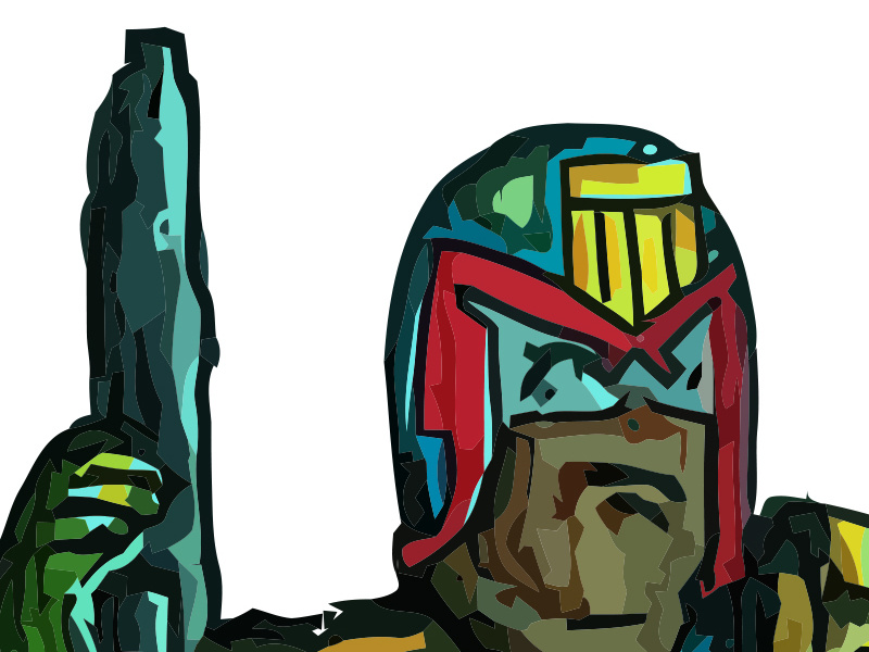 Judge Dredd by We Are Geeky on Dribbble
