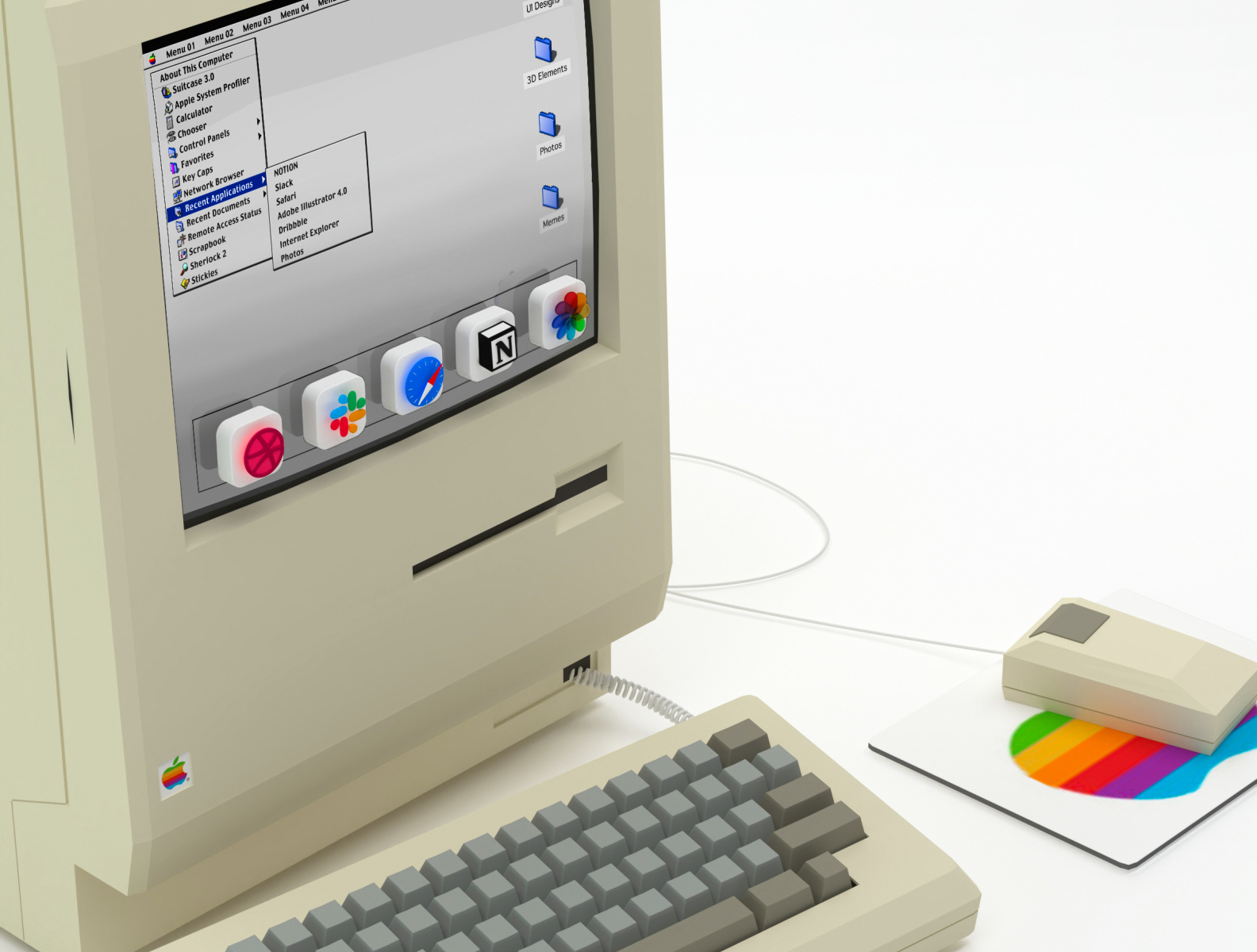 3D Apps on Macintosh by Jonnyuiux on Dribbble