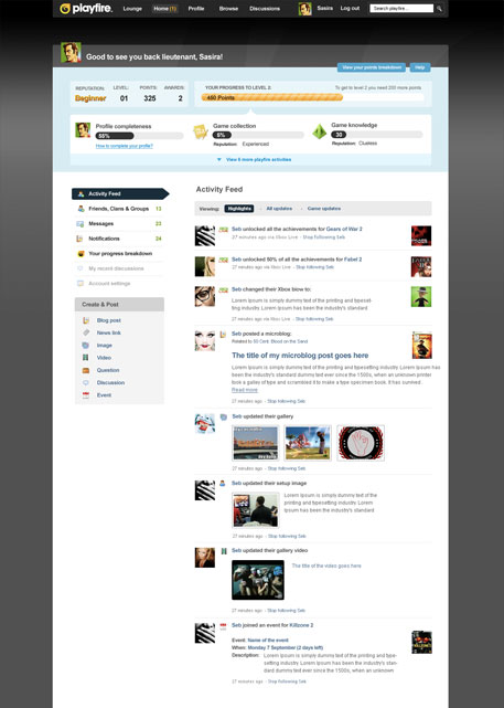 Playfire - 2009 by abby sasira on Dribbble