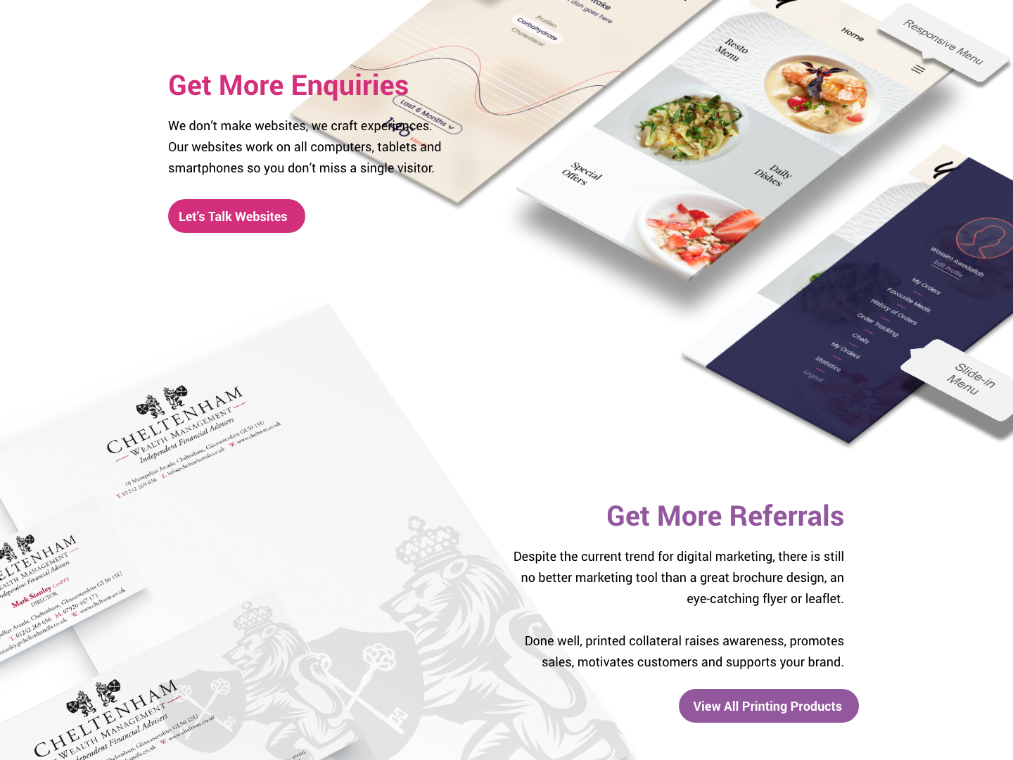 Colour Connection Website Redesign by Danny Matthews on Dribbble