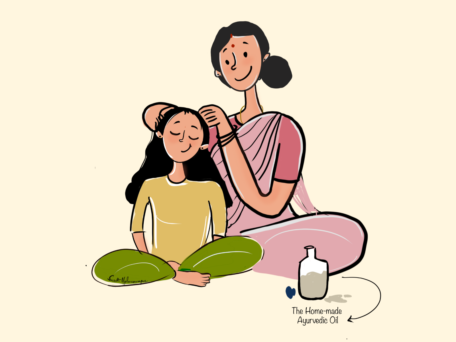 Amma's Magic Hands by Swetha Mylavarapu on Dribbble
