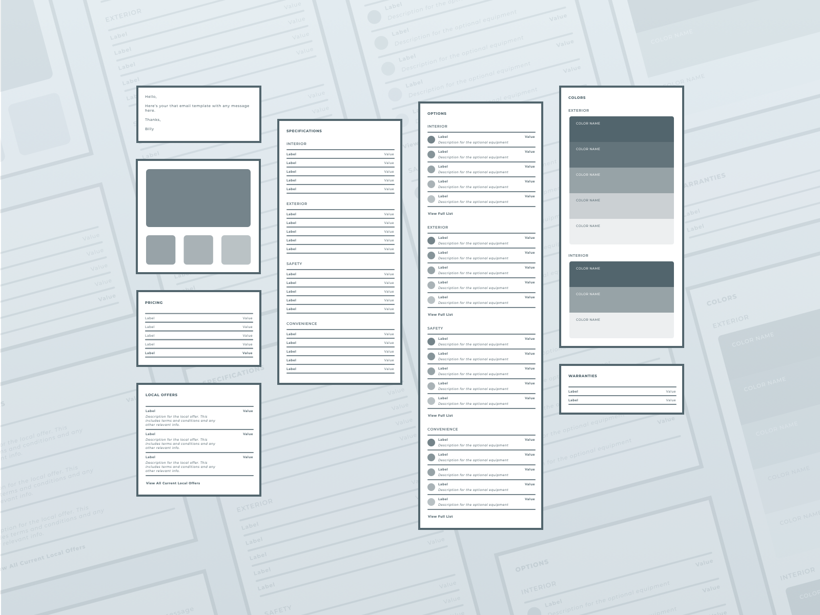 Wireframe Components by Tyler Richardson on Dribbble