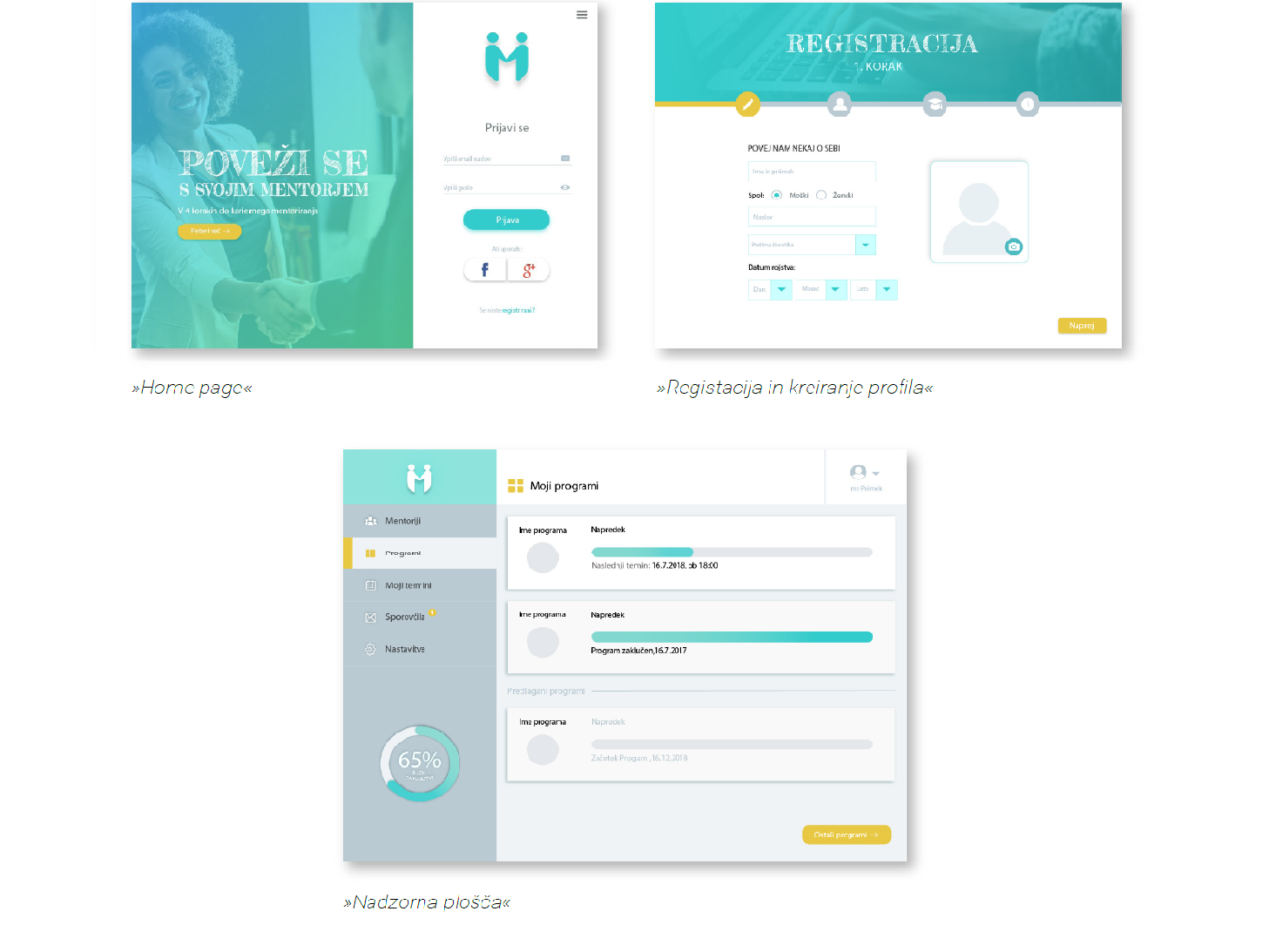 eMentor - Web by Marko P on Dribbble