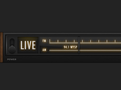 Radio by Jon Cochran on Dribbble