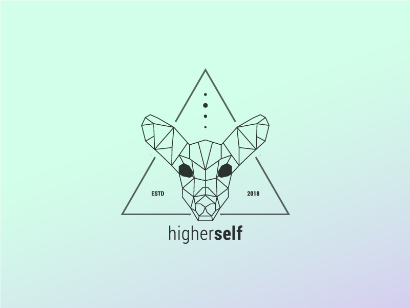 Higher Self Logo by Dusko Stamenic on Dribbble