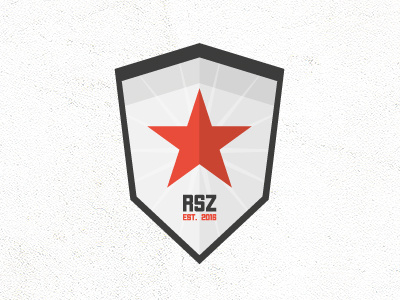 Roter Stern Zittau Crest by Black Booze Illustrations on Dribbble