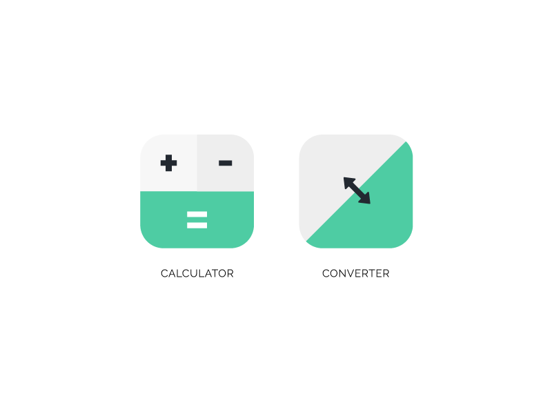 Calculator & Converter by Abhay Raghuvanshi on Dribbble