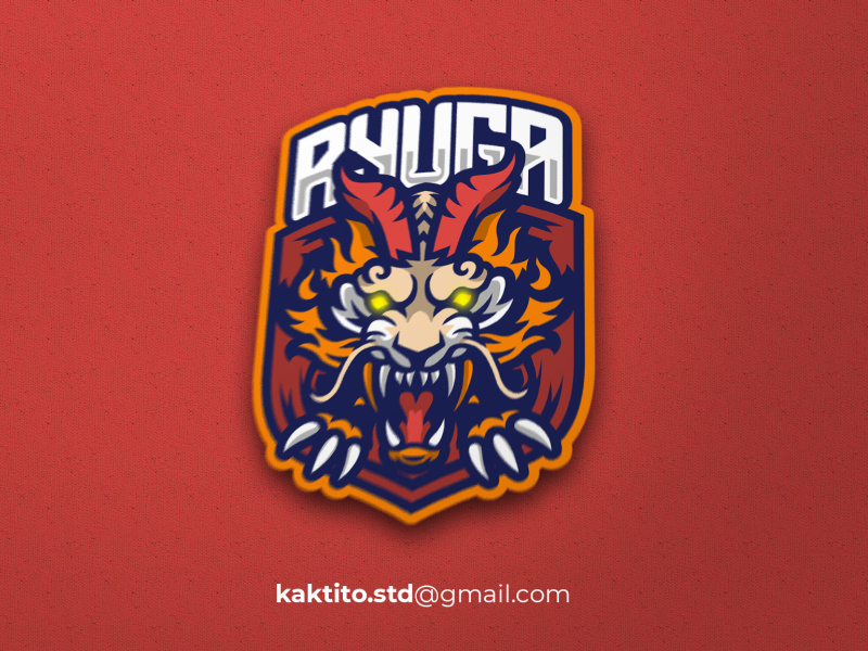 Ryuga E Sport logo by Kaktito.Std on Dribbble