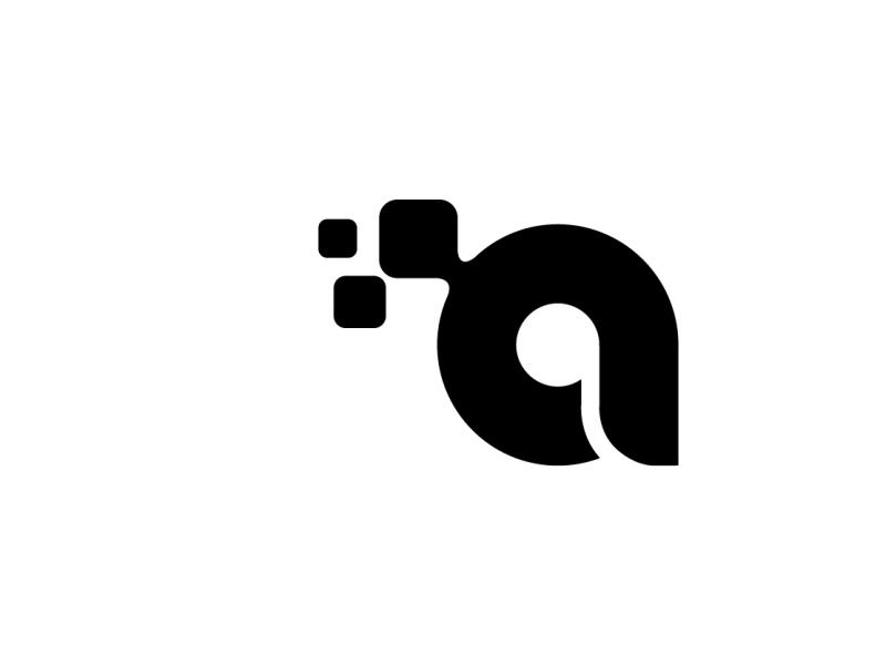 Data Pixels small letter a Logo for sale by Ideas Studio on Dribbble