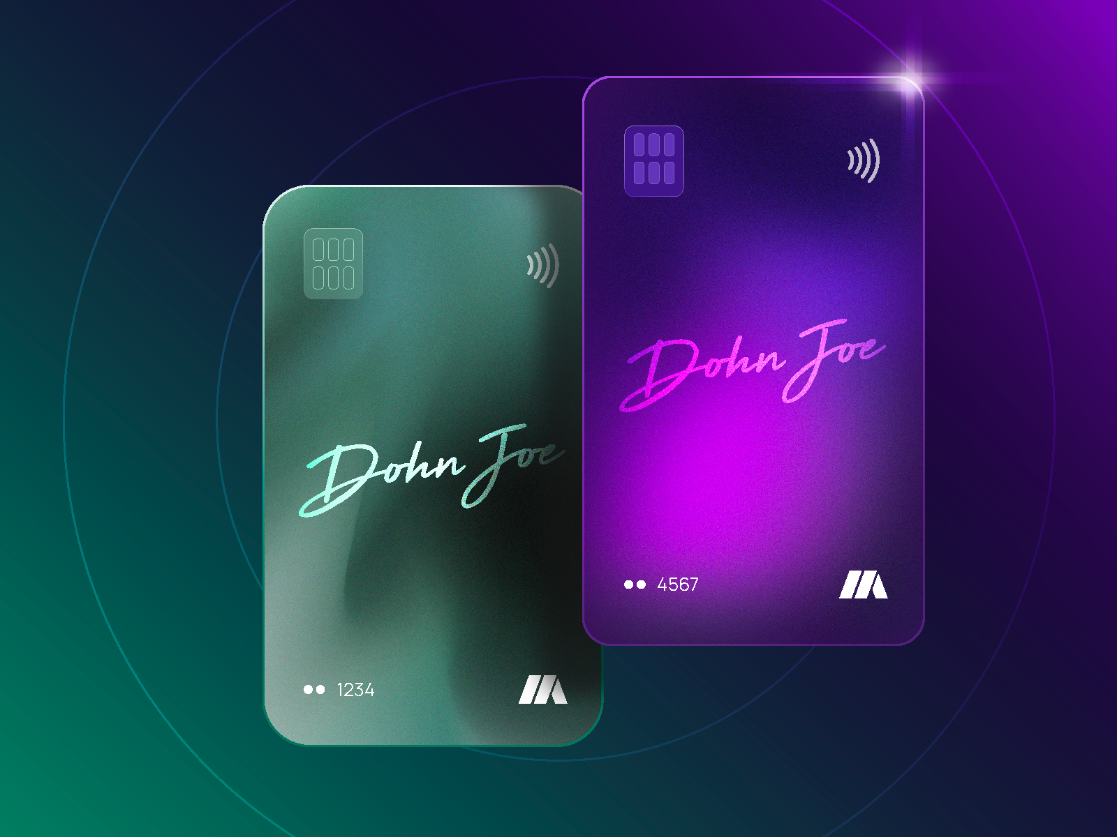 Next-gen Credit Cards by Aamon Das on Dribbble