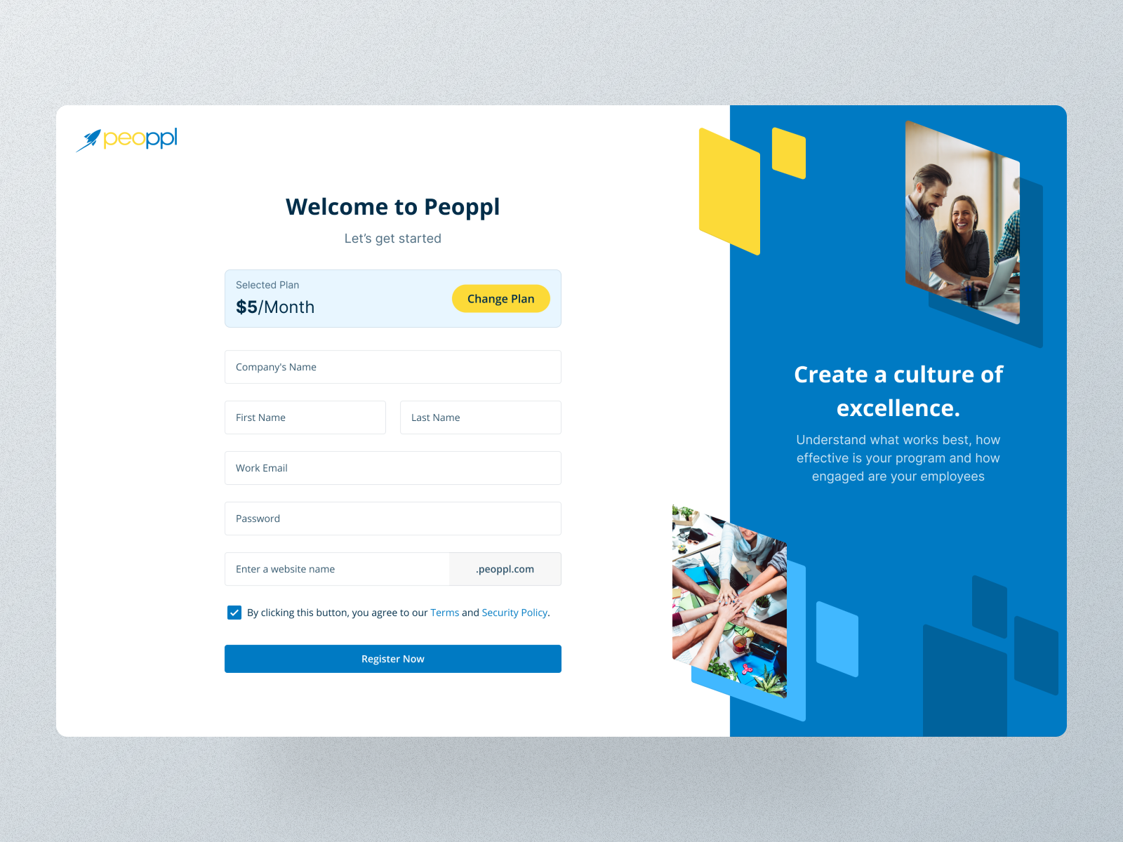 SaaS Platform - Create Account by Akash Solanki _ on Dribbble