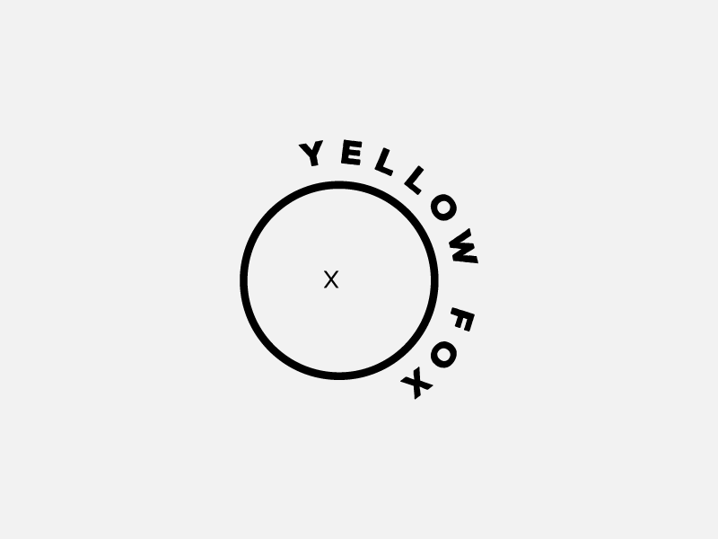 Yellow Fox / Submark by Sarah | Kern & Ink Studio on Dribbble