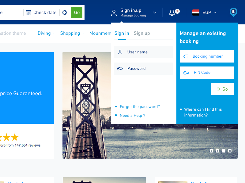 Manage Booking And User Area by Mohamed Yahia on Dribbble
