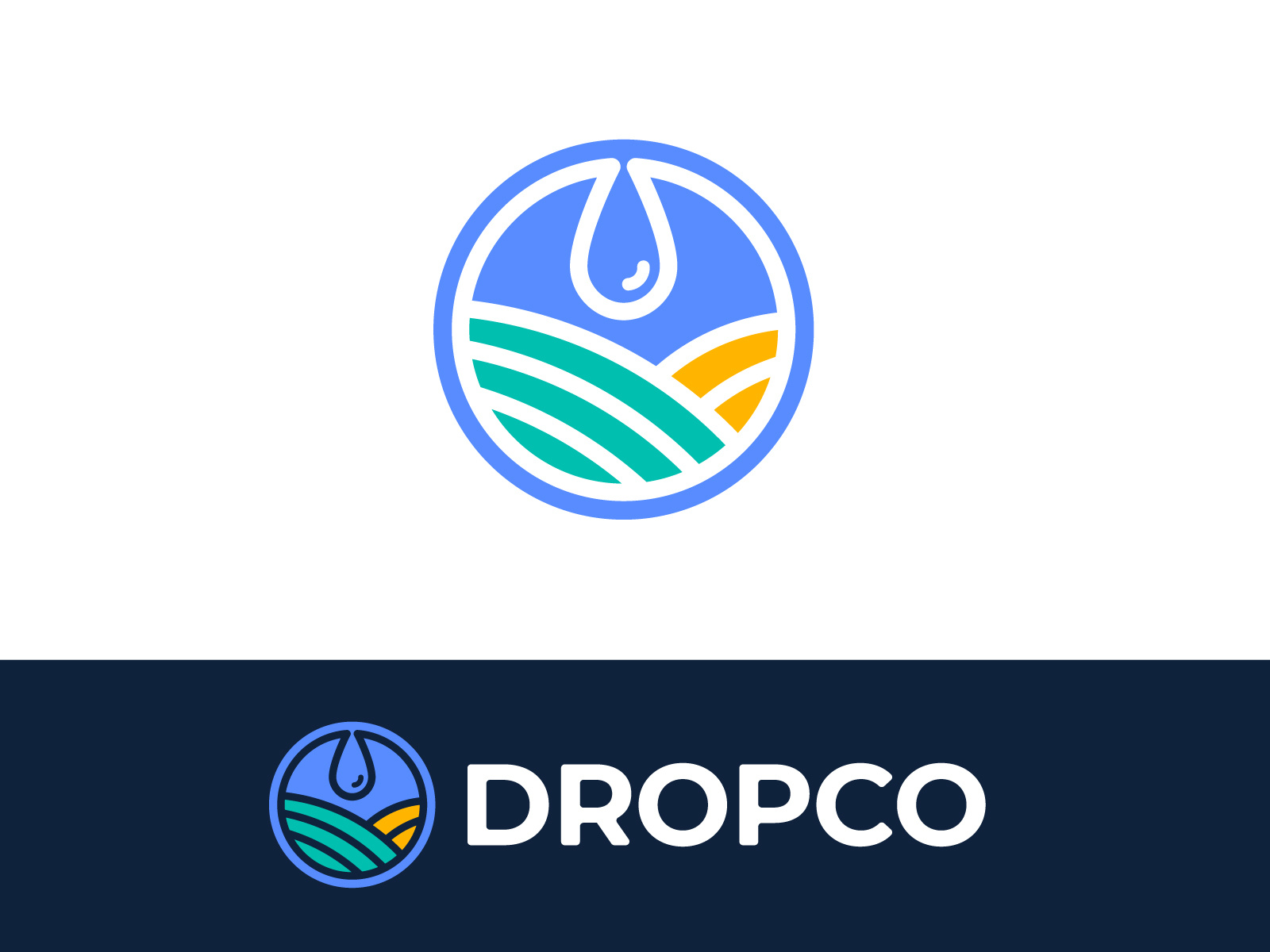 Dropco Logo by Lunarts on Dribbble