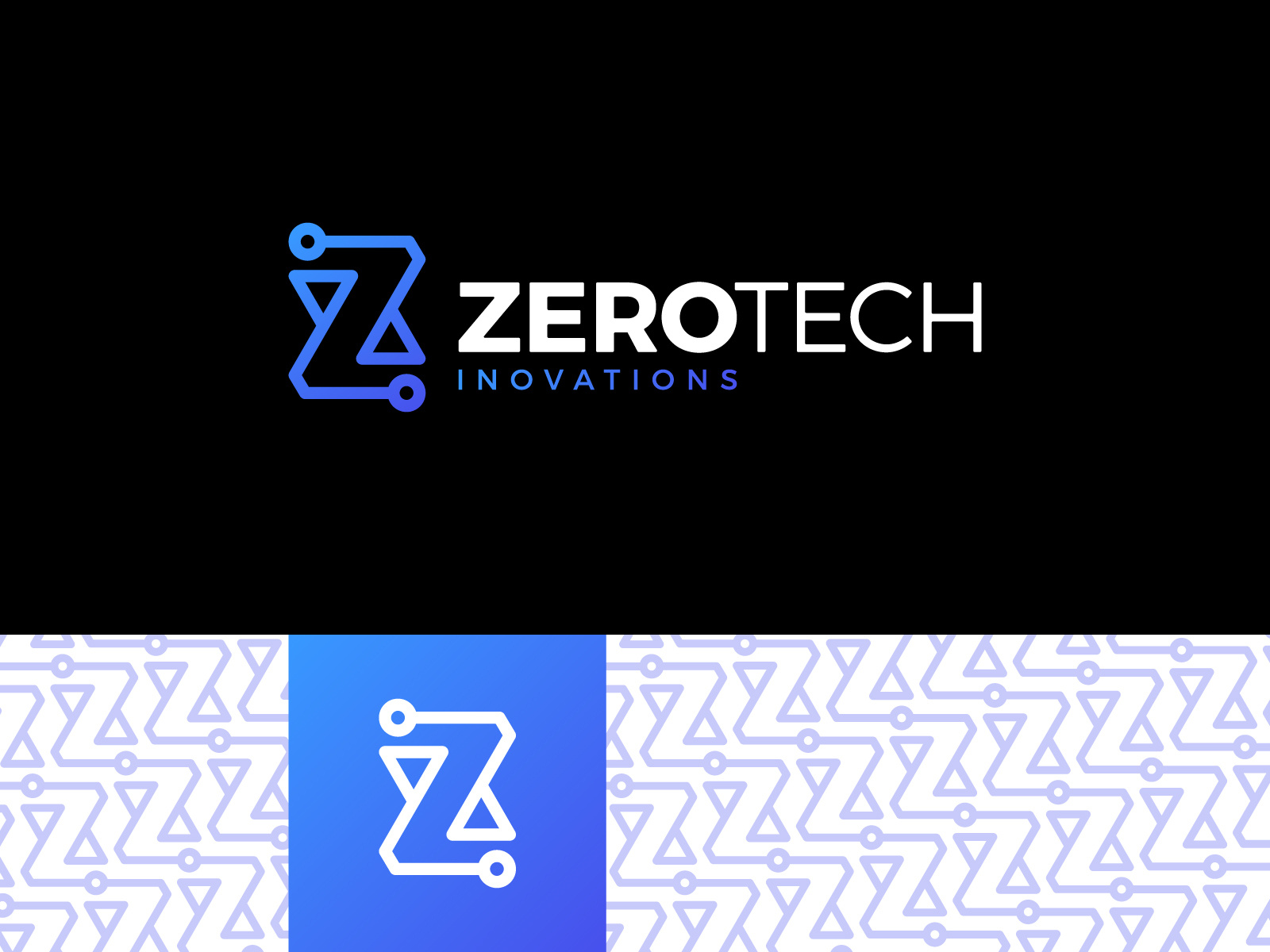 ZeroTech Logo by Lunarts on Dribbble