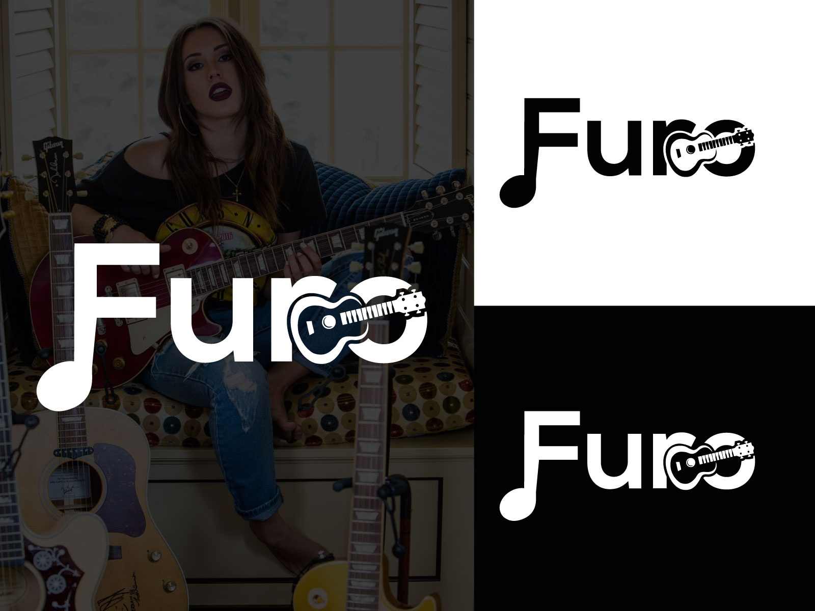 Musical brand logo design by Akas Hossain on Dribbble