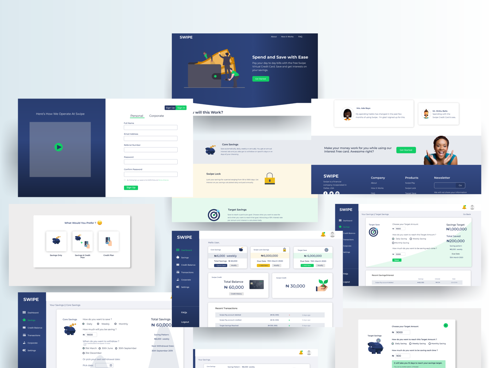 Swipe App Simple Case Study by Chibueze Etoniru on Dribbble