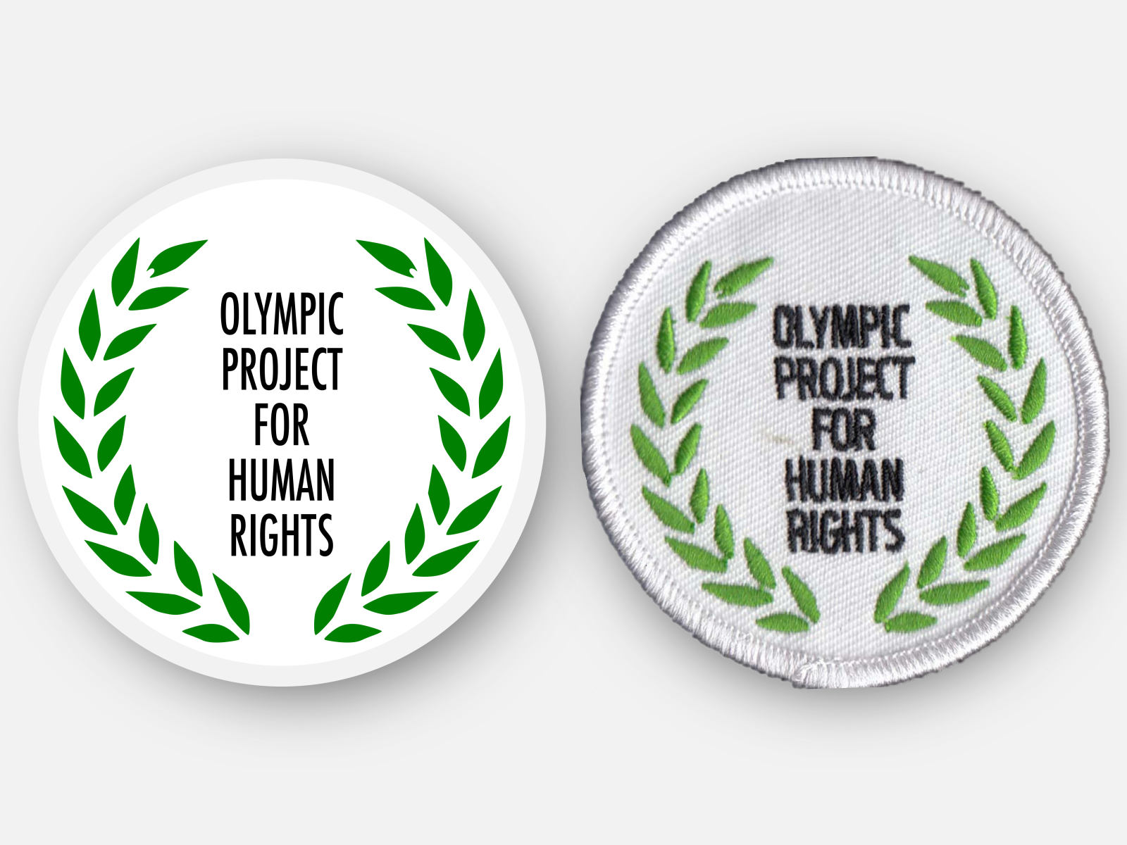 Olympic Project for Human Rights (OPHR) 2.5" Commemorative Patch by Jay ...