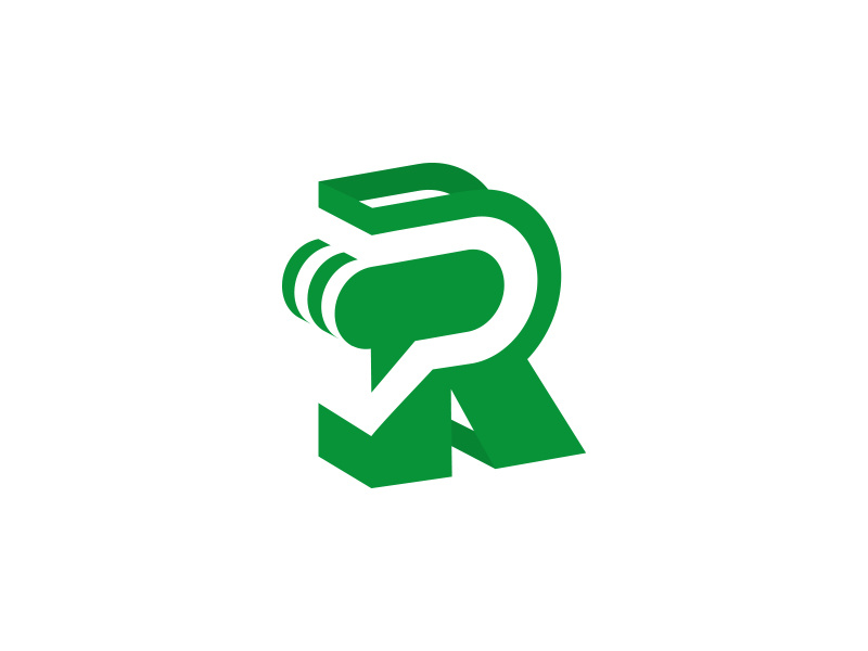 R Brandmark by Maarten Hoogvliet on Dribbble