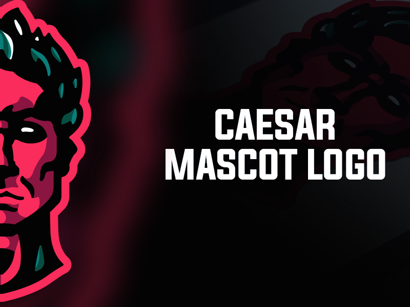 Caesar Mascot Logo by Sam. M on Dribbble