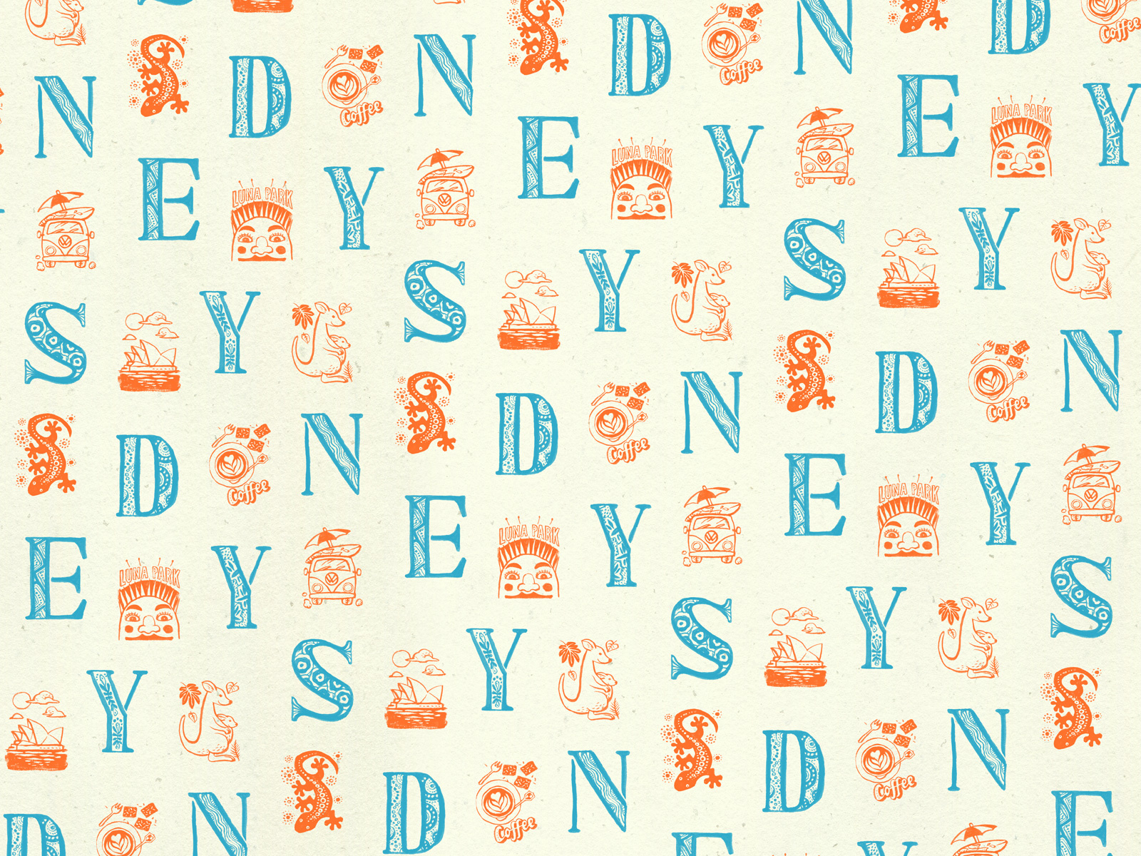 Sydney Alphabets by Akane Yabushita on Dribbble
