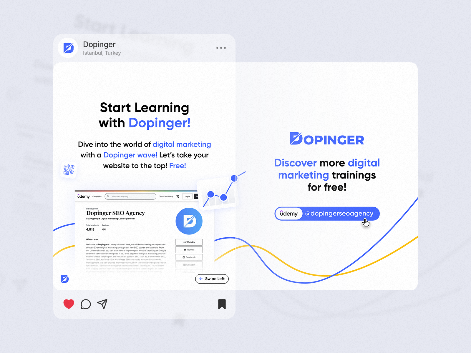 Social Media Post by Erdogan Kucukal on Dribbble