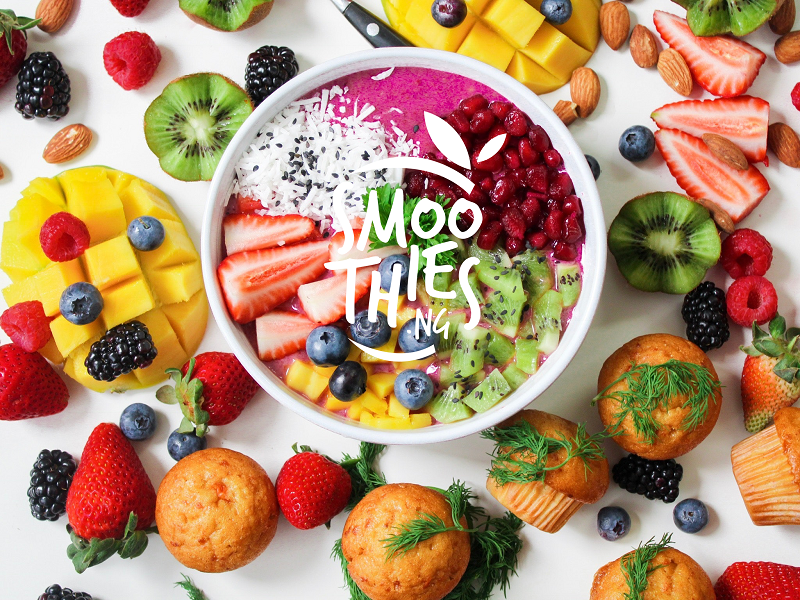 Smoothies.Ng / Branding by Adeshakin on Dribbble