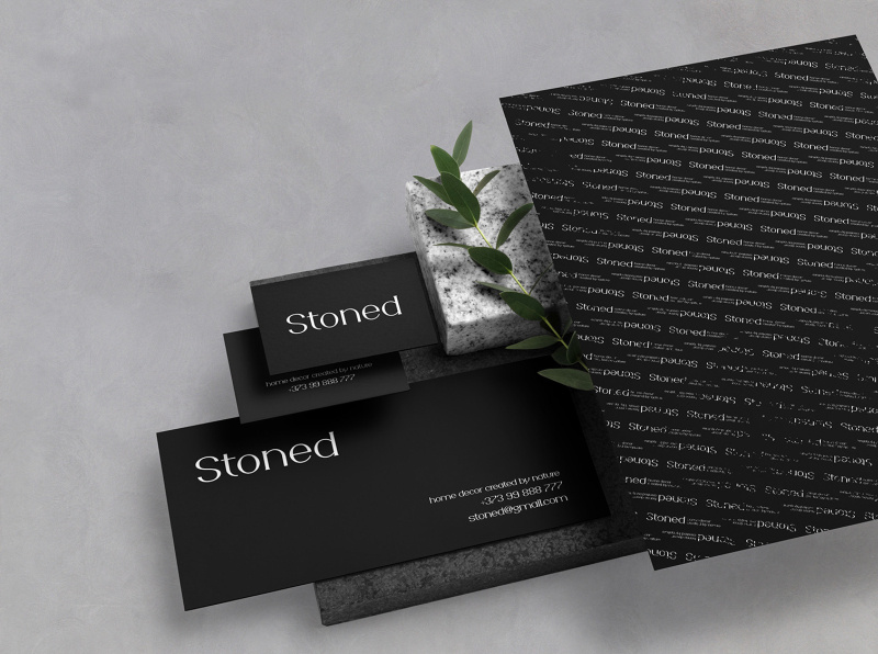 Stoned - home decor Logo & Branding by Tagme - Full Cycle Design Studio ...