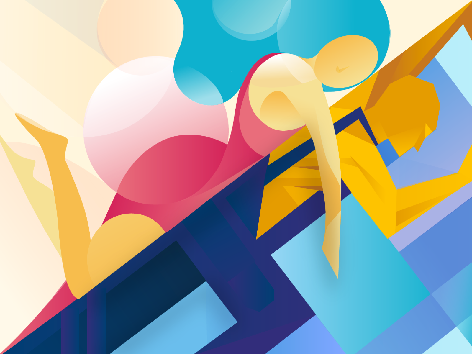 Psychology Illustration Poster by Afterglow on Dribbble