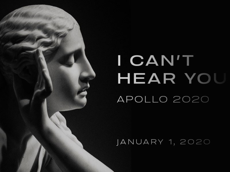 I Cant Hear You Poster #366 by Severino Canepa on Dribbble