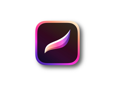 Procreate App Icon by Isaiah Cardona on Dribbble