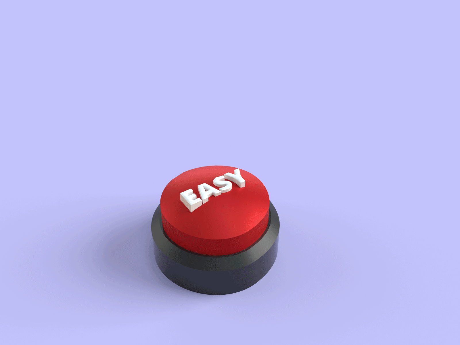 Easy Button by Isaiah Cardona on Dribbble