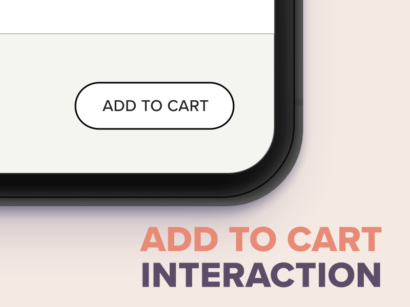Shopping Cart Interaction by Paarth Desai on Dribbble