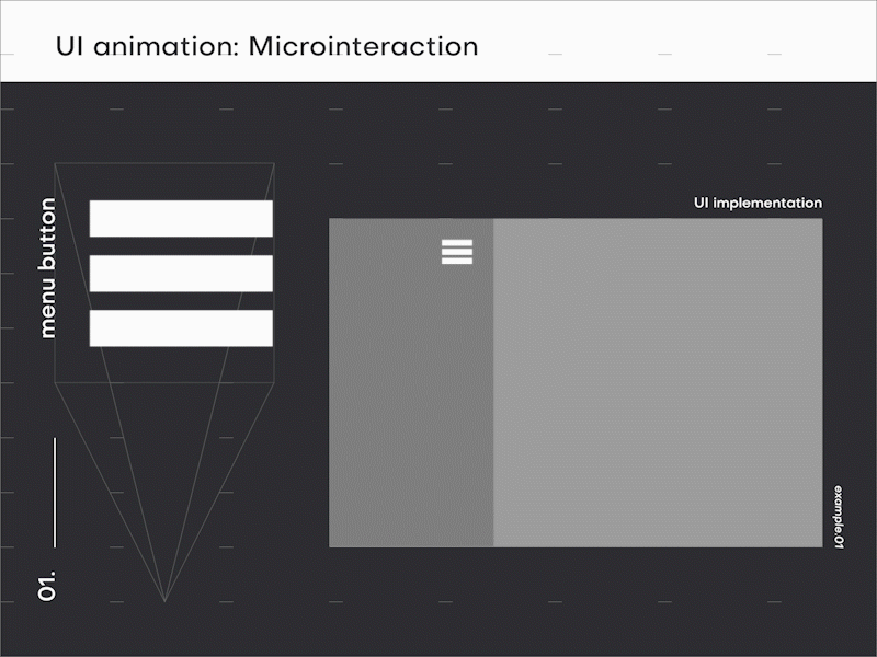 UI Animation: Menu by Hektor Misplon on Dribbble