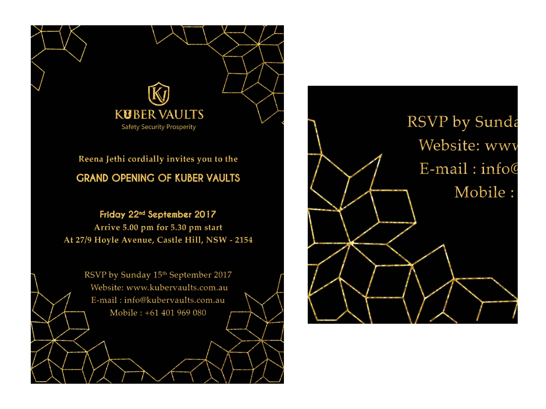 Invitation Design by Deeksha Gupta on Dribbble
