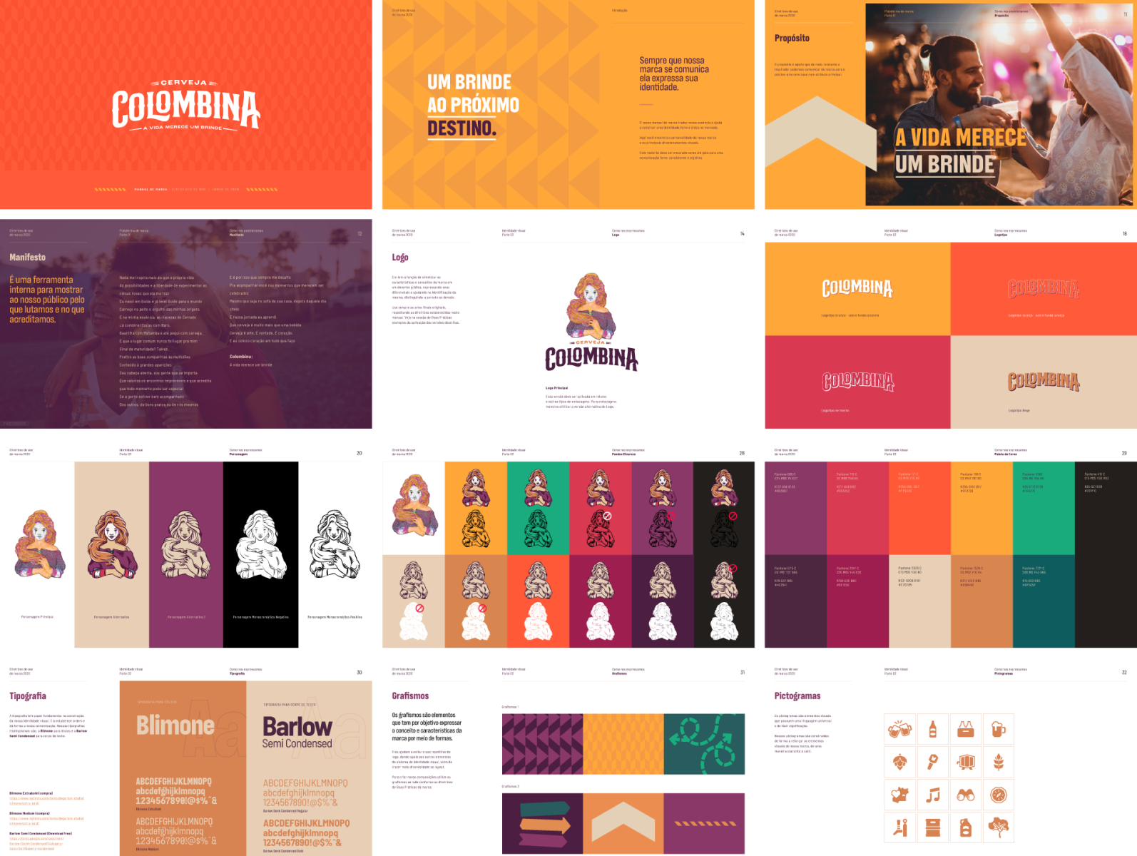 COLOMBINA Brand book by Johnatas Felipe on Dribbble