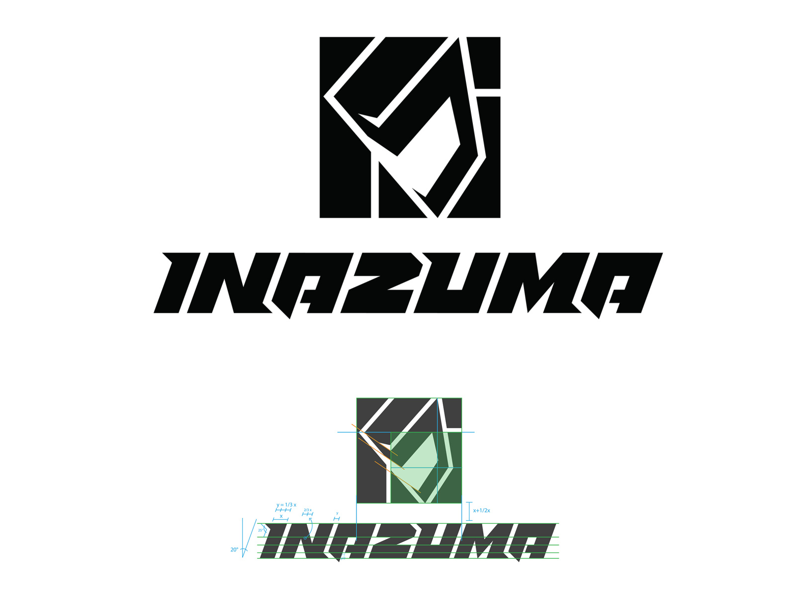 Inazuma Logo by Martin Petrov on Dribbble