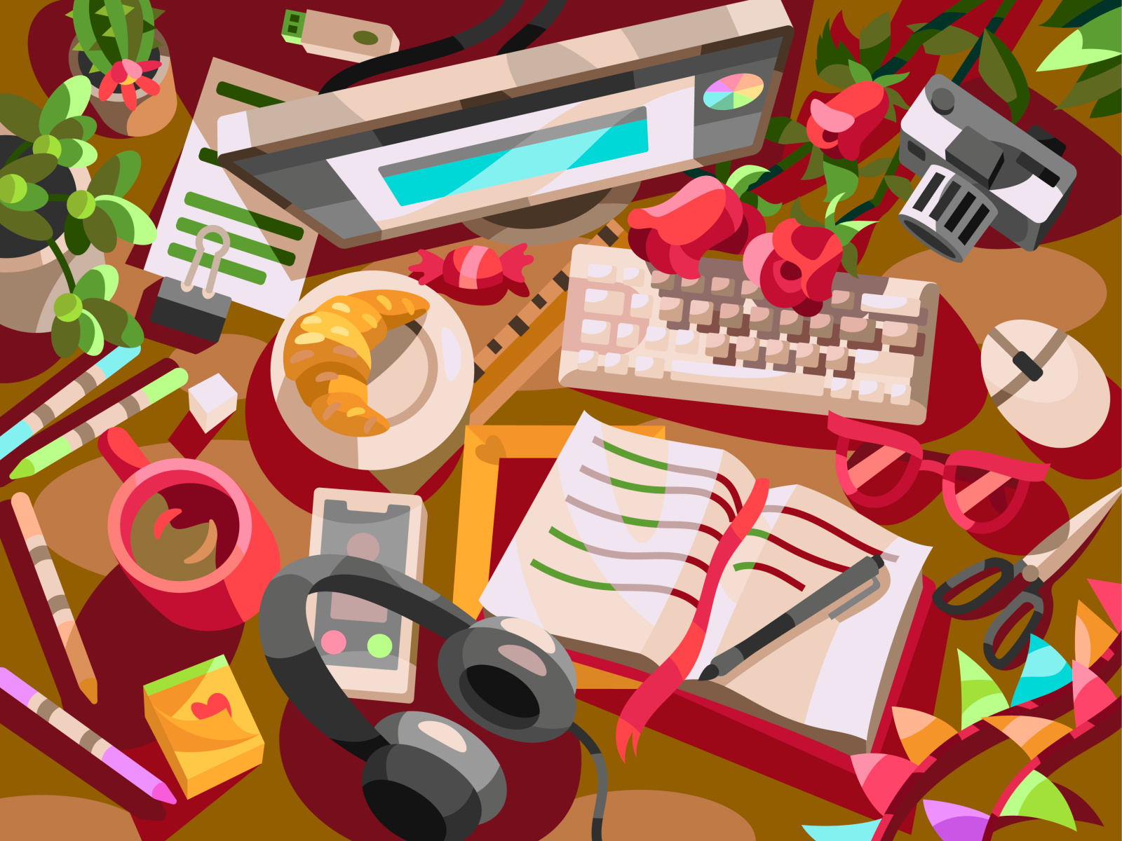 Creative chaos by Igor Ianchenko on Dribbble