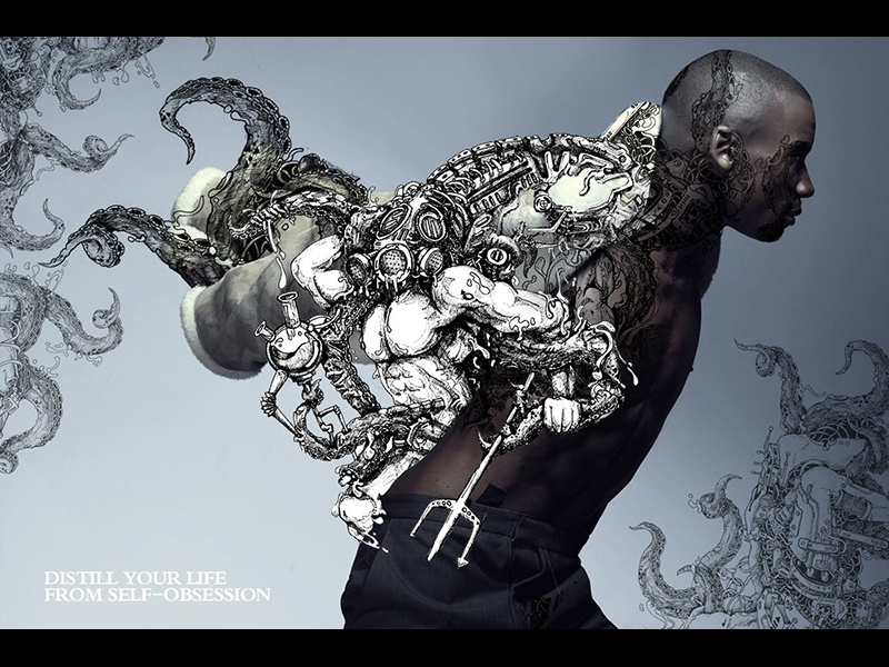 Self-obsession by joeydrawing on Dribbble