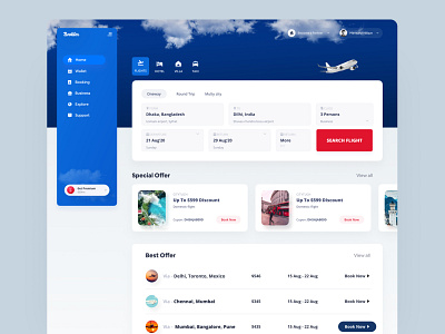 Booking Website Design - 4 by Mehedi Titas for UIHUT - UI UX Design ...