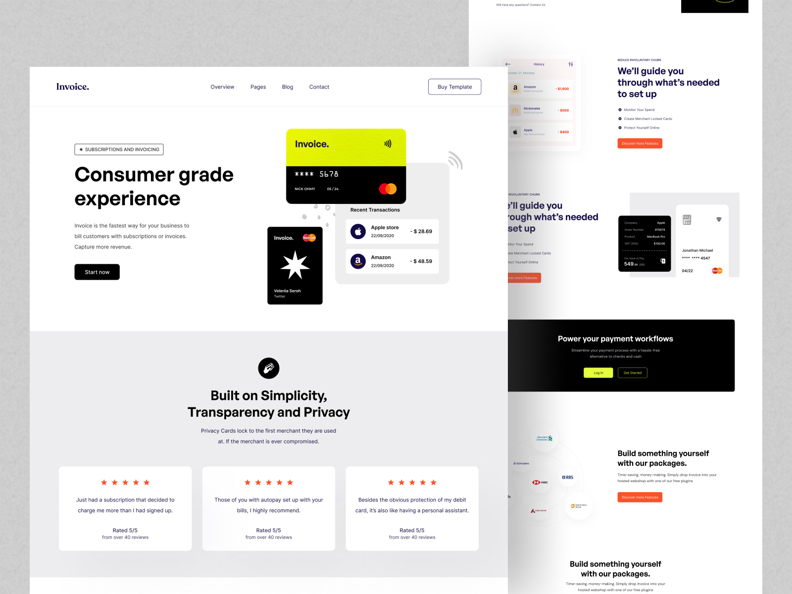 Invoice Payment Website Design by Mehedi Titas for UIHUT - UI UX Design ...