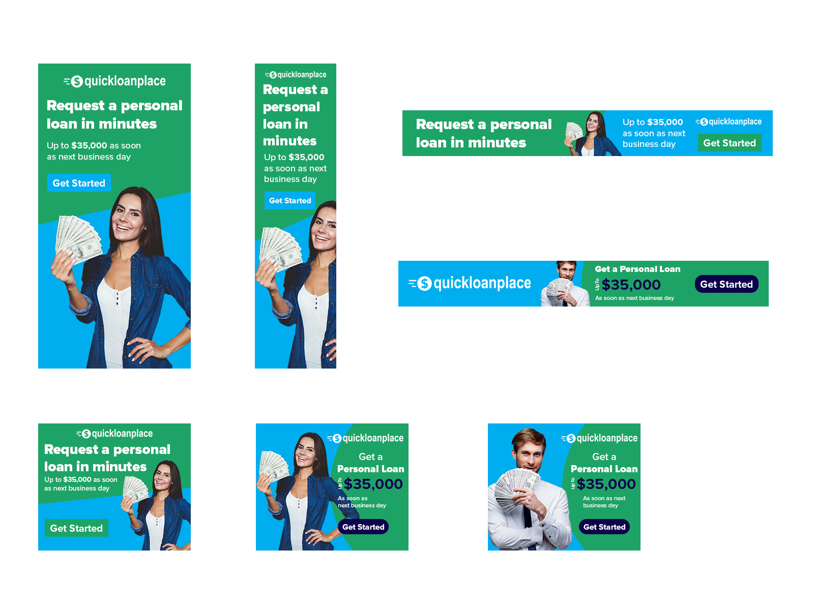 Display Ads by Robert Torres on Dribbble