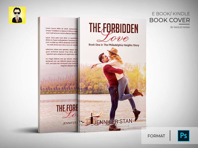 Book Cover (Love) by Masud Rana on Dribbble