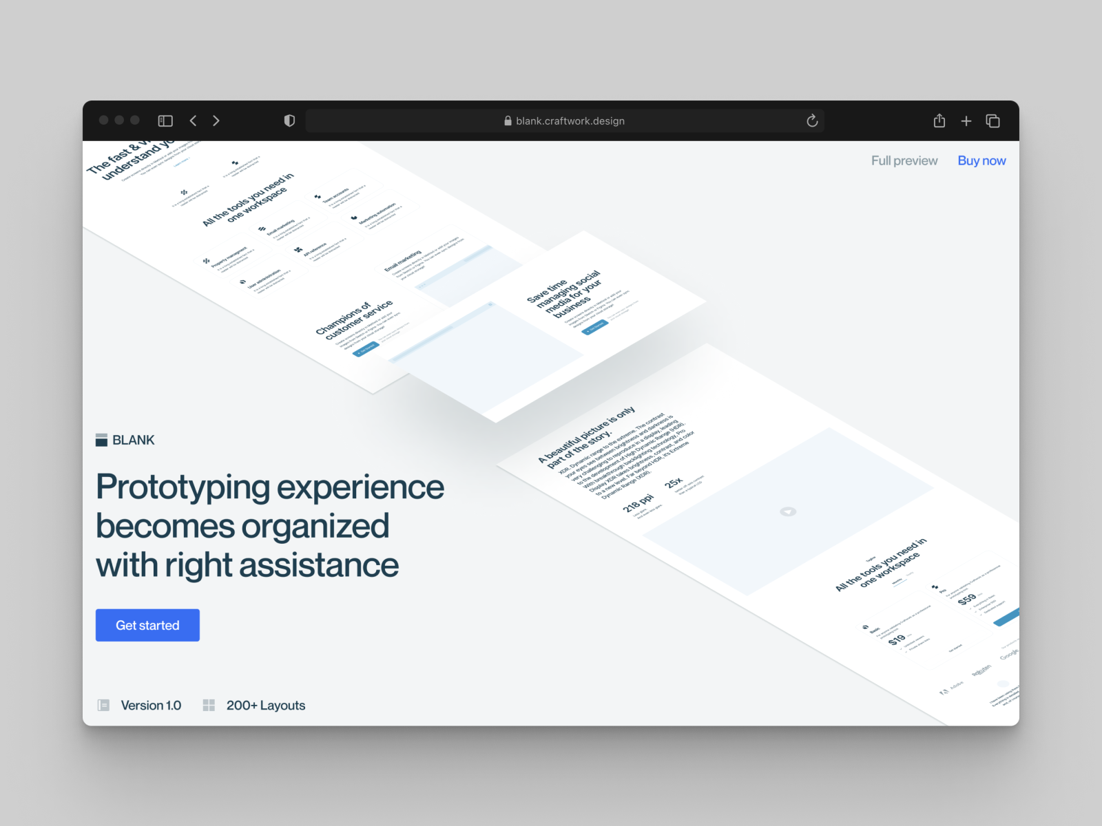 🌿 Blank Wireframe Kit by Craftwork on Dribbble