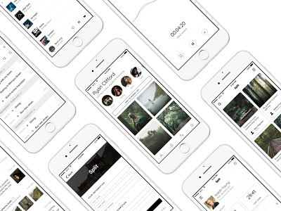 Split iOS UI Kit by Craftwork on Dribbble