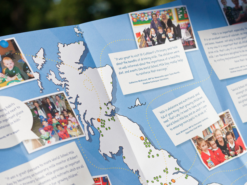 Cool Milk Map by Root Studio on Dribbble