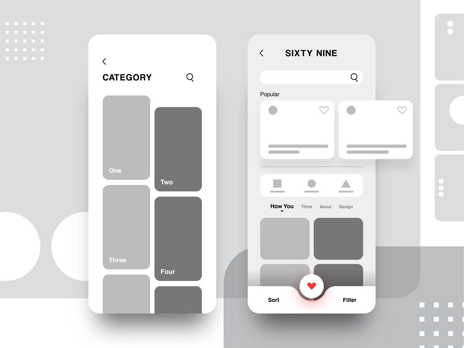 Category Page - Mobile App Design by Muhamad Yudha Rifai on Dribbble
