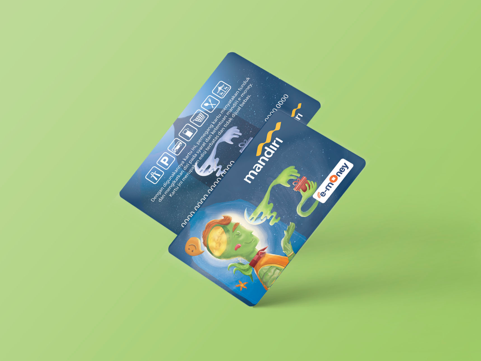 Mandiri E-Money by Pramada on Dribbble
