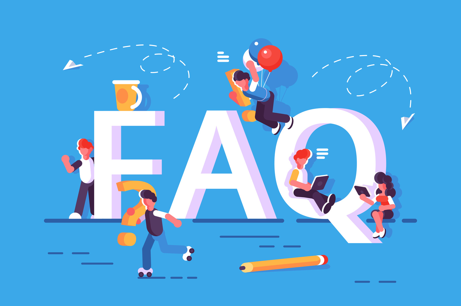 FAQ by serj marco on Dribbble